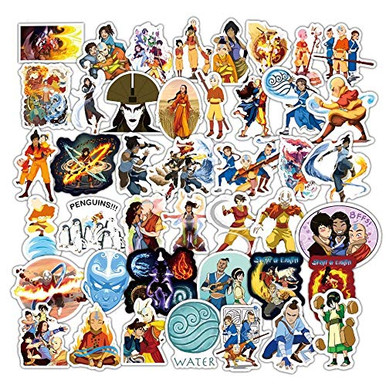 50PCS Avatar The Last Airbender Stickers/New Avatar Stickers Style/Cute ...