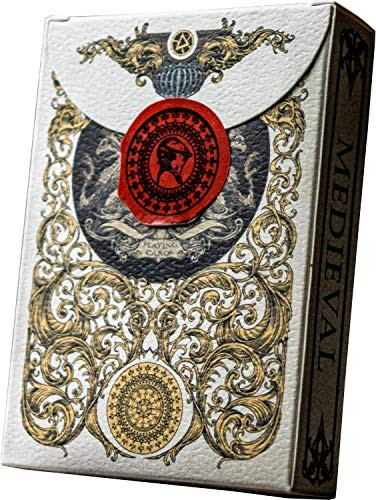 Medieval Gold Playing Cards with Unique Seal, Stand Out with Hand ...
