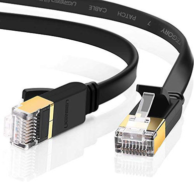 UGREEN Cat 7 Ethernet Cable Shielded Gigabit Flat Cat7 RJ45 LAN Cable ...