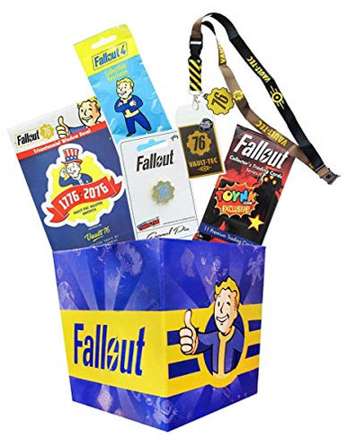 Toynk Fallout Collectibles LookSee Mini Collectors Box Lanyard Keychain ...
