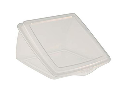 Home X Oblique Plastic to Go Container for Cheese Wedges Cake and Pie ...