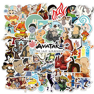 Avatar The Last Airbender Stickers Cartoon Laptop Stickers Vinyl ...