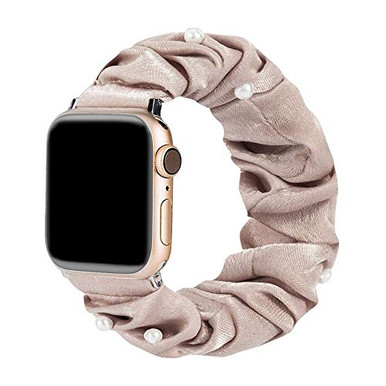 BMBMPT Scrunchie Elastic Watch Band Compatible with Apple Watch Band ...