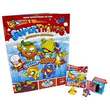 SuperThings Series 1 Starter Pack by Goliath Contains 3 Characters 1 ...