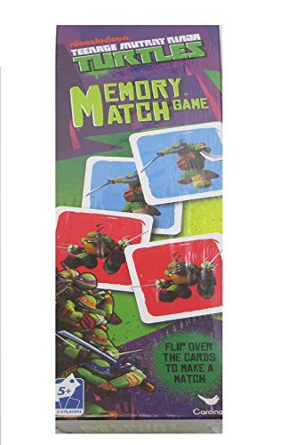 Nickelodeon Tower Memory Match TMNT Kids Childrens Classic Board Card ...
