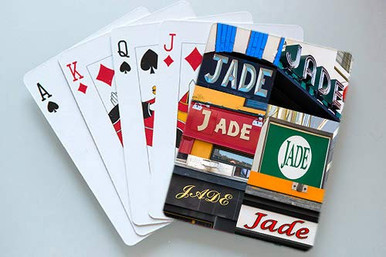 JADE Personalized Playing Cards featuring photos of actual signs ...