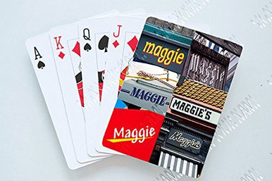 MAGGIE Personalized Playing Cards featuring photos of actual signs ...