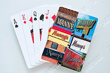 MANNY Personalized Playing Cards featuring photos of actual signs ...