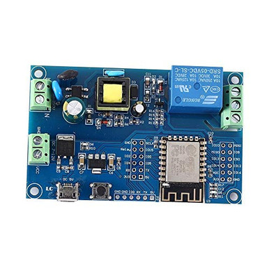 Relay Module ESP8266 WiFi Relay Switch Module ESP 12F Development Board AC 220V DC 12V Remote ...