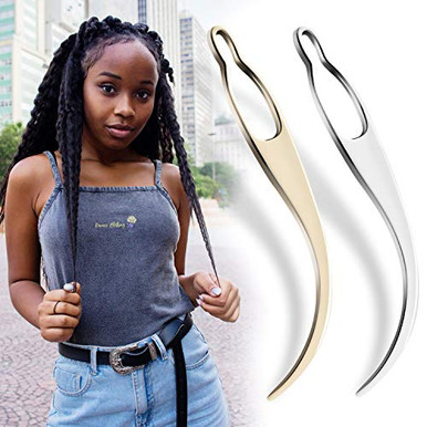 2 Interlocking Tools for Locs Sisterlock and Dreadlocks Starter ...
