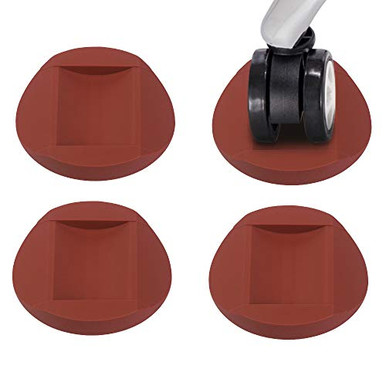 Furniture Caster Cups Bed Stopper CGBOOM 4 Pack Wheel Stoppers 2 Inch ...
