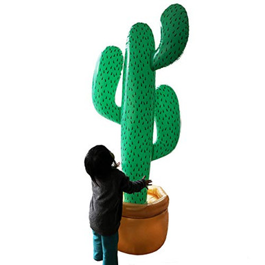 GiftExpress Inflatable 76 Jumbo Cactus Prop Decor Giant Cactus Tree for ...