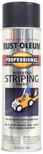 Rust-Oleum 2578838 Professional Stripe Inverted Striping Spray Paint ...