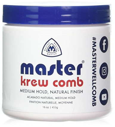 Krew Comb Medium Hold Hair Styling Prep 16 Ounces - Warehousesoverstock