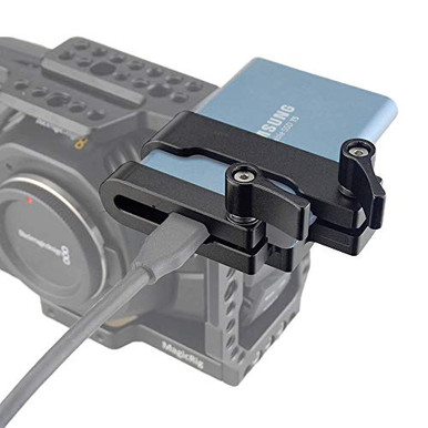 MAGICRIG Mount for T5 SSD Card Clamp with USB C Cable Clamp Compatible ...