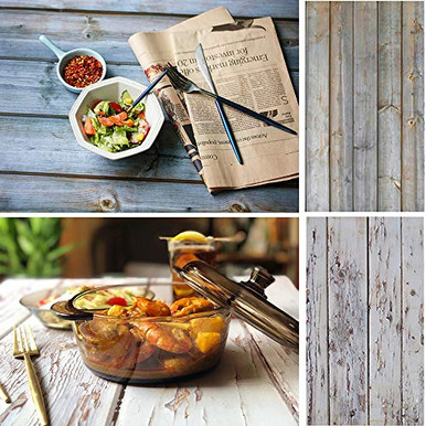 Evanto 22X35 Inch 2 in 1 Food Photography Backdrop for Foodies and ...