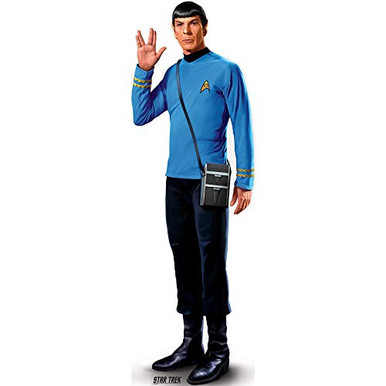 Prime Party Spock Cardboard Cutout Life Size Standee Star Trek Original ...