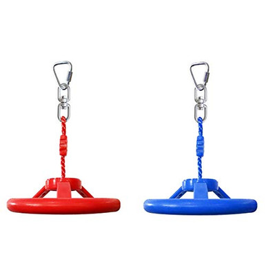 Ninja Line Swing Wheel Obstacle for Kids Jungle Gyms Hanging Monkey ...