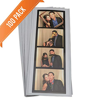 Photo Booth Nook 100 Magnetic Photo Booth Frames for 2x6 Photo Strips ...