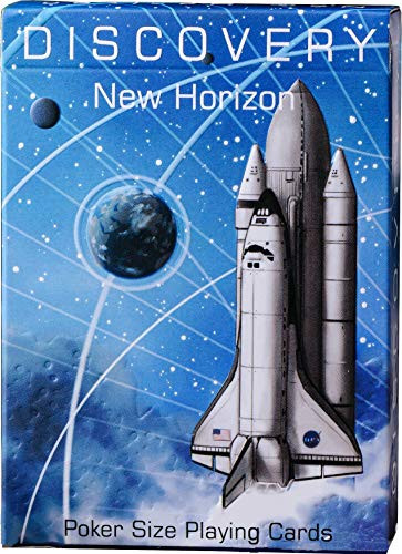 Discovery Blue Playing Cards Space Themed Deck of Cards with Astronaut ...