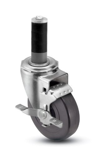Shepherd Institutional Series 3 1 2 Diameter Soft Rubber Wheel Swivel ...