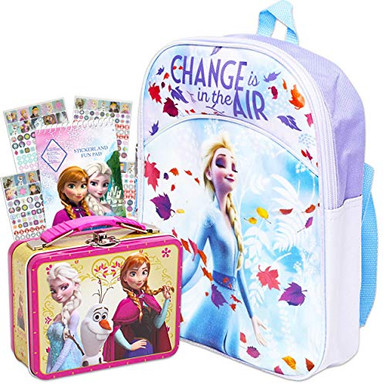 Disney Frozen Elsa Backpack for Girls Set ~ Deluxe 11 Frozen Mini ...