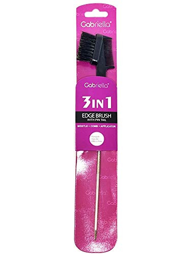 New Design 3 in 1 Hair Edge Brush with Pin Tail 1PC Assorted Color ...
