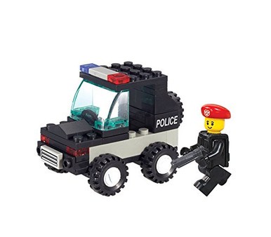 Sluban Building and Construction Blocks Police Car Building Blocks ...