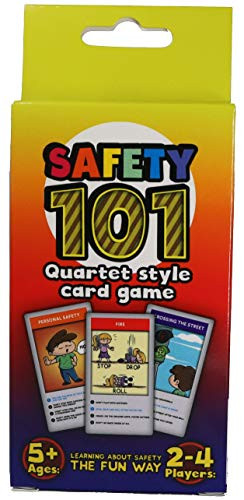 Safety 101 Card Game Educational Card Game That Teaches Kids All About ...