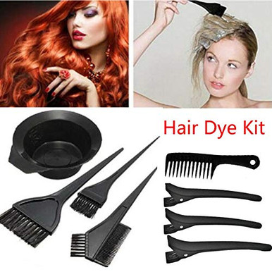 Hair Dye Coloring DIY Salon Tool Kit Hair Dye Tools Hair Dye Coloring ...