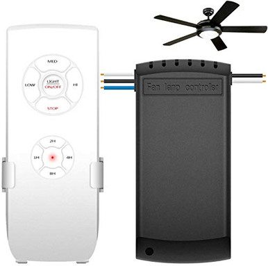 Wireless Ceiling Fan and Light Remote Control Switch Universal Ceiling ...