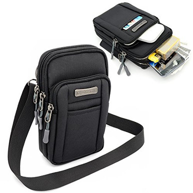 Leisure Nylon Cell Phone Small Shoulders Bag Crossbody Pouch Smartphone ...
