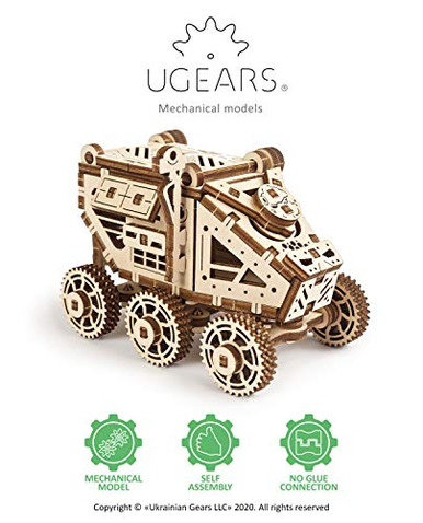 UGEARS Science STEM Mars Buggy DIY Engineering Activity STEAM School ...