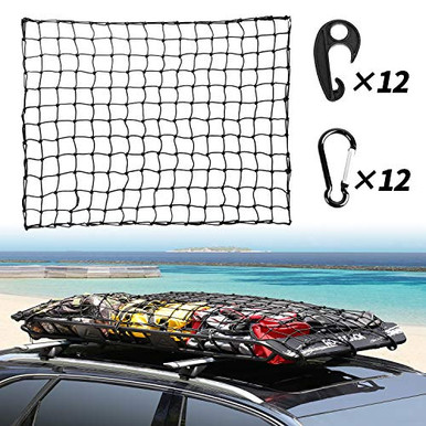 Leader Accessories 3 x4 Premium Duty Bungee Cargo Net Stretches to 6 x8 ...