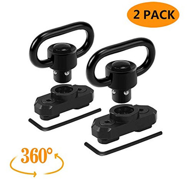 M lok QD Sling Mount Sling Swivel Button Quick Detach Release Push ...