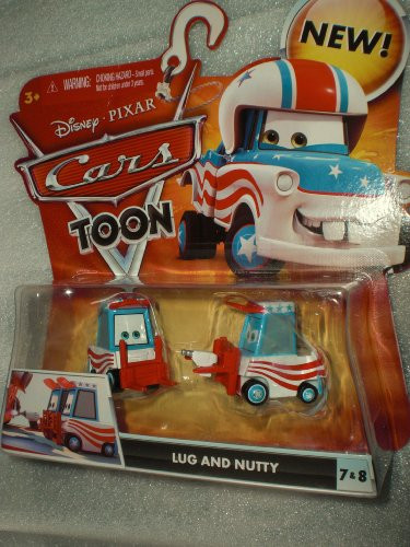 Disney Pixar Cars Toon Lug and Nutty 7 8 - Warehousesoverstock