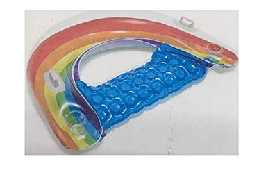 Intex Sit N Float Rainbow Pool Lounger Inflatable Lounge Float for ...