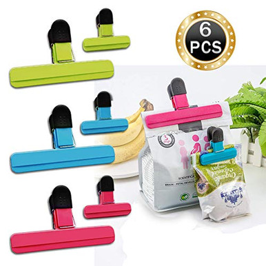 Chip Bag Clips Large Chip Bag Clips Food Clips Plastic Heavy Duty Air ...