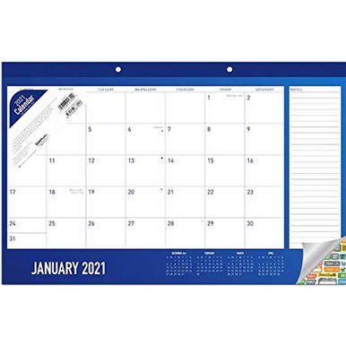 Classic Navy Calendar 2021 Bundle - Deluxe 2021 Classic Navy Lay Flat ...