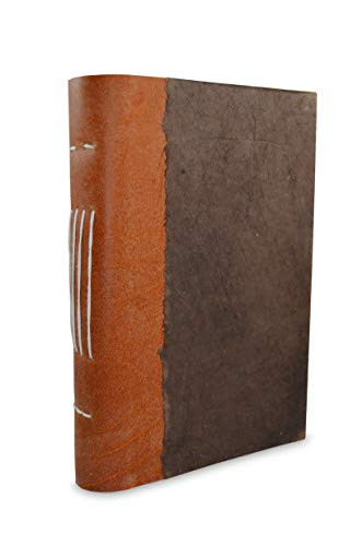 Nepali Collector Journal Leather Lokta Writing Notebook with Handmade ...
