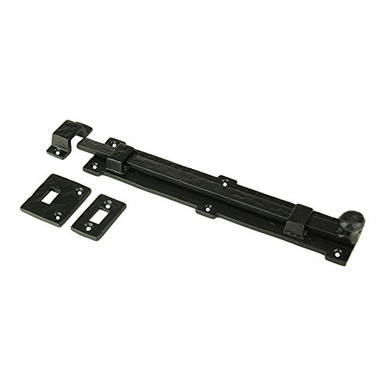 Door Sliding Bolt Latches 12 x 2 Inches with 3 Gate Latch Barrel Bolt ...