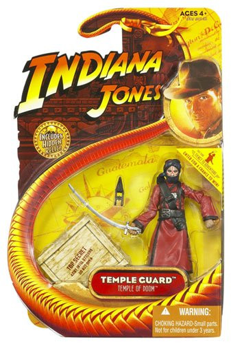 Hasbro Indiana Jones Movie Series 4 Action Figure Temple Guard Temple ...