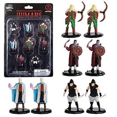 Monster Protectors Painted DND Miniatures- Bandit Painted Mini Figures ...