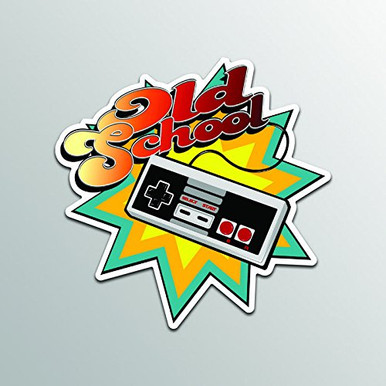 Old School Video Games Vinyl Decal Sticker Cars Trucks Vans SUVs ...