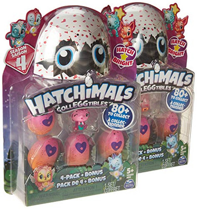 Hatchimals CollEGGtibles Season 4 Kids Toys 2-Pack Collectible Playset ...