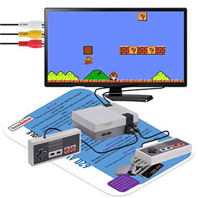 Texas Deluxe AV Retro Classic Video Game Console 620 in 1 Built-in Plug ...