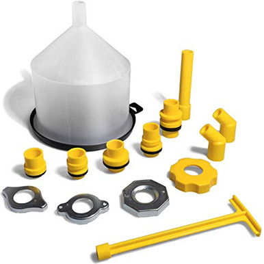 Thorstone Spill Proof Radiator Coolant Filling Funnel Kit with Multiple ...