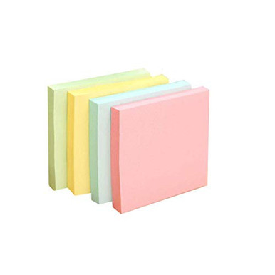Sticky Notes - 1000 Sheets Mixed 4 Color Bulk Sale Sticky Memo Post ...