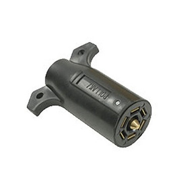 POLLAK RV Trailer 7-Way Connector Plug - 12-706 Wiring Connector 1 ...