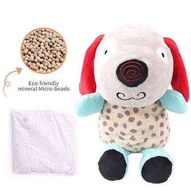 Hilph Microwavable Plush Pal-10 6 X 7 Cozy Heatable Weighted Stuffed ...